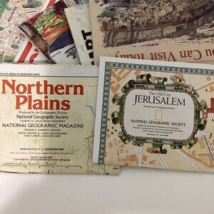 Other | Vintage Of 29 Maps Of The World Different Countries History ...